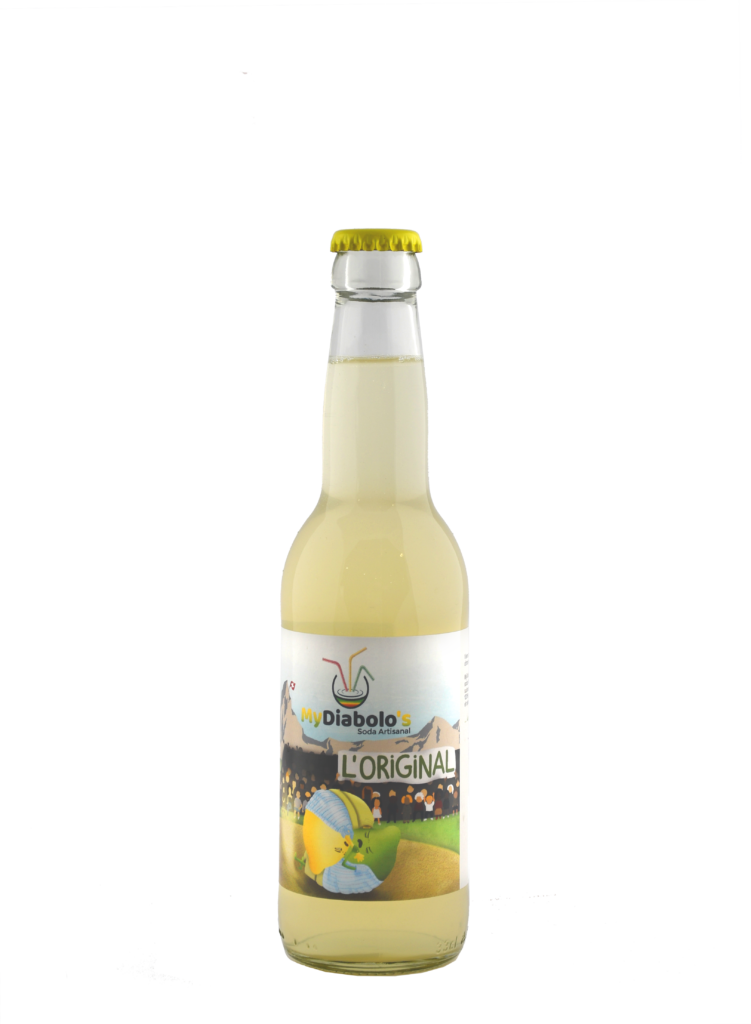 Limonade artisanale « L’ORIGINAL » (citron) – 12 x 33 cl